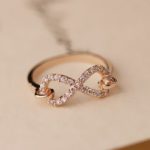 Infinity Symbol Rhinestone Ring - LilyFair Jewelry